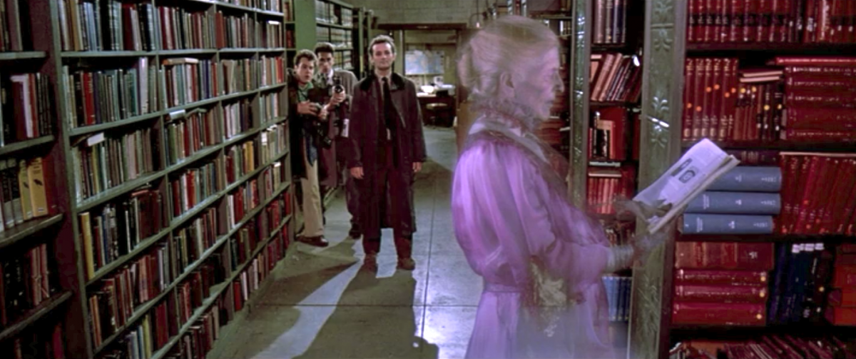 Ghostbusters Library Ghost Caustic Soda